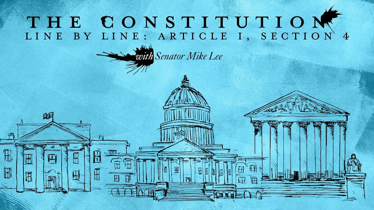 The Constitution Line by Line: Article I, Section 4